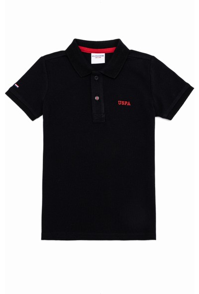 U.S. Polo Assn. Erkek Çocuk Siyah T-Shirt 50251776-VR046 U.S. Polo Assn. Erkek Çocuk Siyah T-Shirt 50251776-VR046