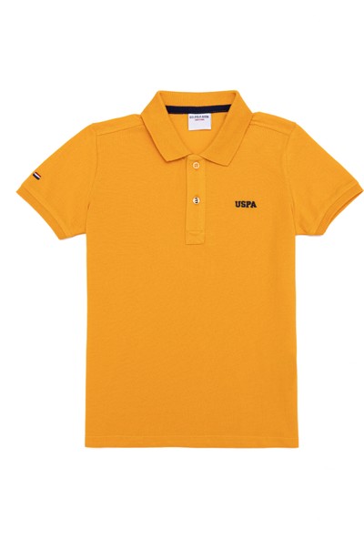 U.S. Polo Assn. Erkek Çocuk Koyu Sarı T-Shirt 50251776-VR094 U.S. Polo Assn. Erkek Çocuk Koyu Sarı T-Shirt 50251776-VR094