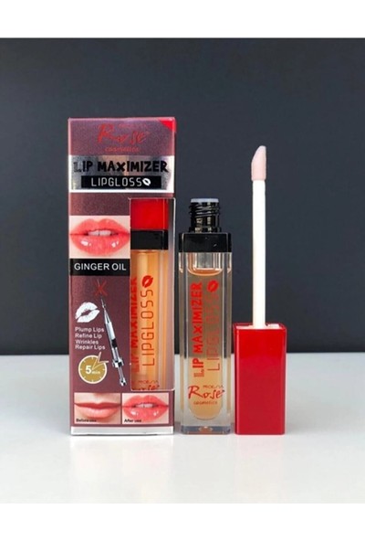 Rose Dudak Dolgunlaştırıcı & Dudak Parlatıcı Lip Gloss
