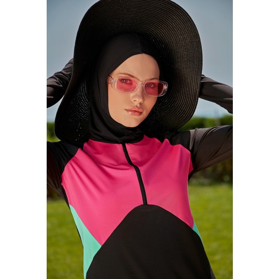 Mayou Kolları Parmak Geçmeli Garnili Iki Renkli Spor Fiyatı