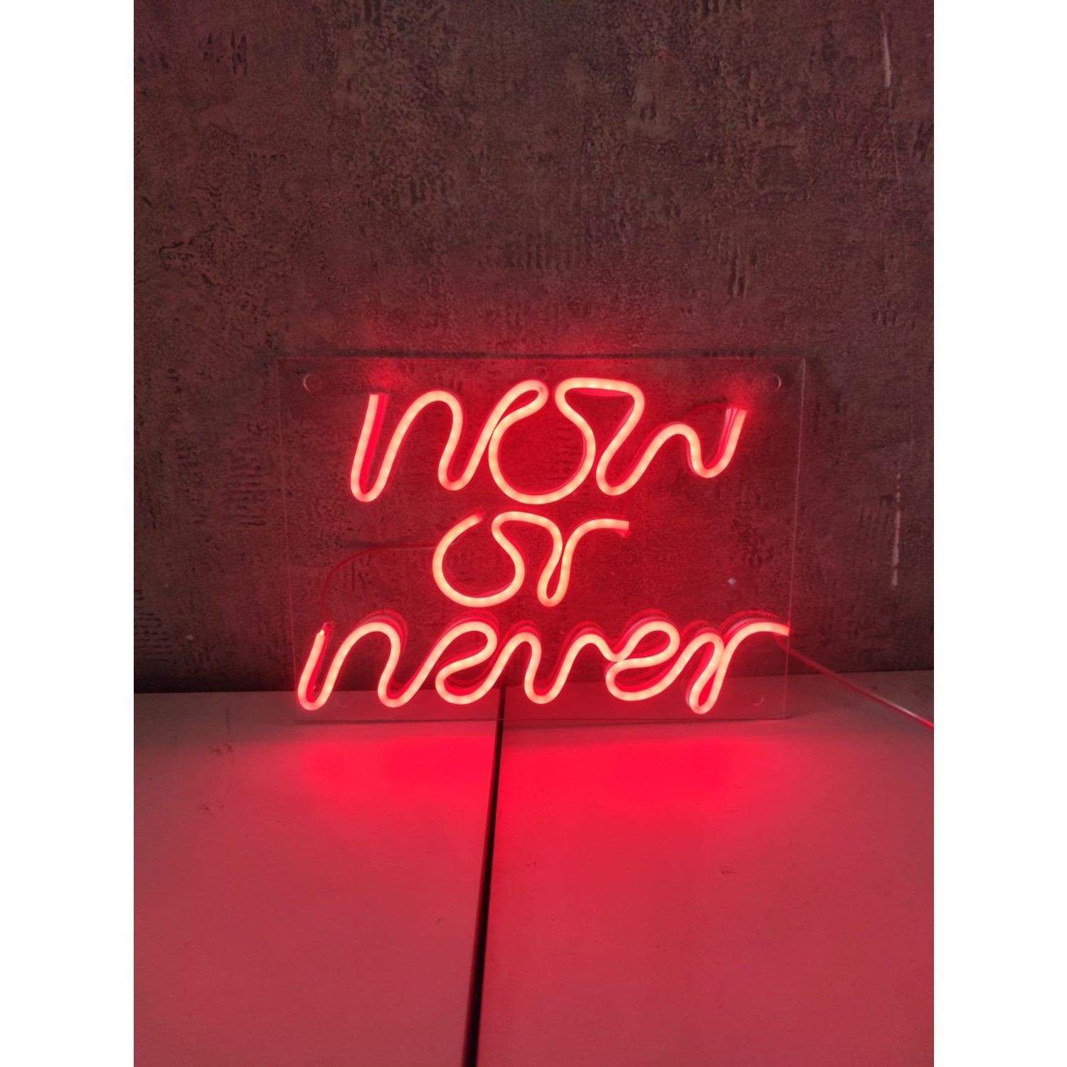 Dekoraven Now Or Never Neon Yazı Tabela Dekoratif Işık Fiyatı