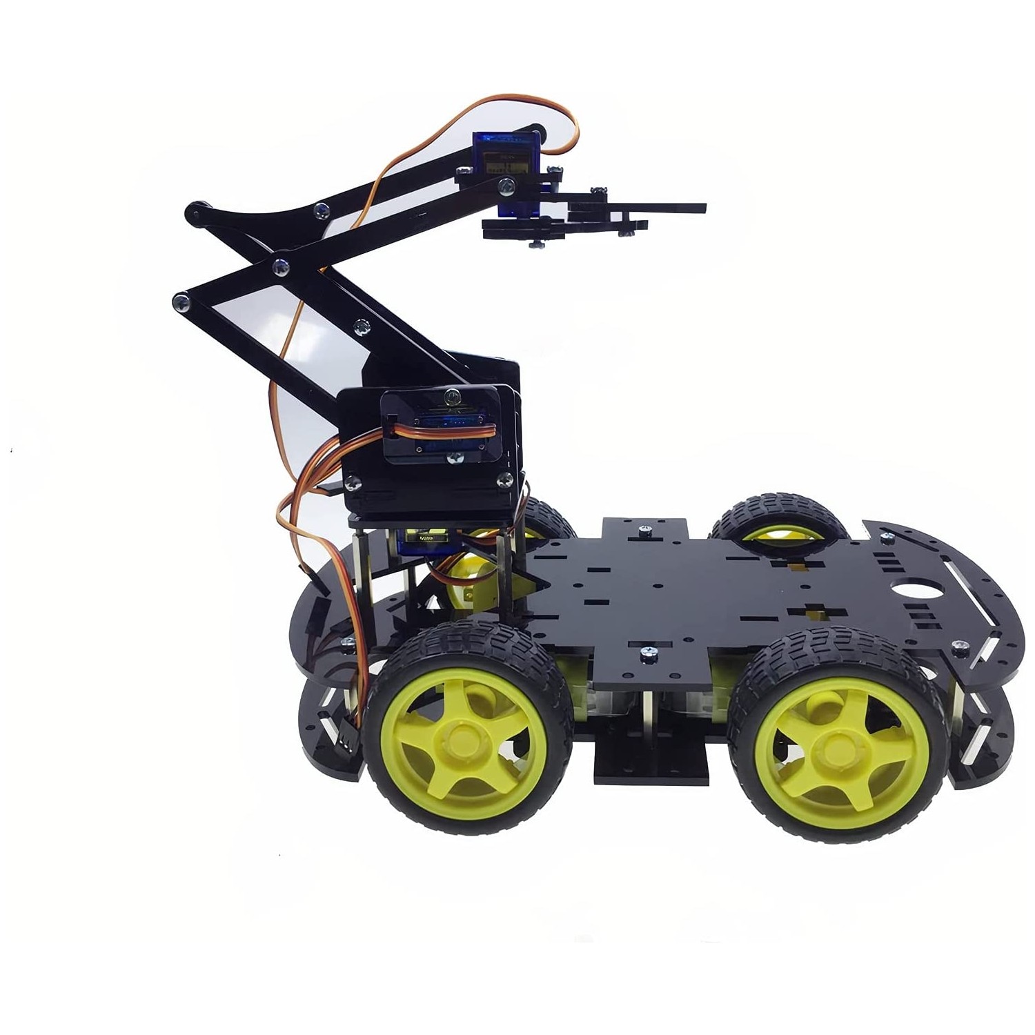 Arduino Emes Robotik Robot Kollu 4WD Engelden Kaçan ve Çizgi Fiyatı