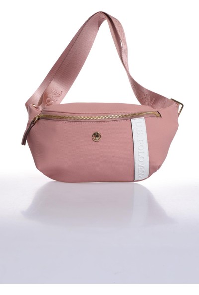 U.s. Polo Assn. US22192 K.pudra-Beyaz-K.pudra Kadın Bel Çantası