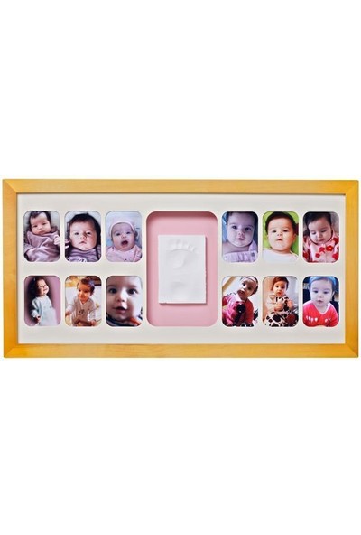 Baby Memory Prints 12 Aylık Çerçeve Naturel Baby Memory Prints 12 Aylık Çerçeve Naturel