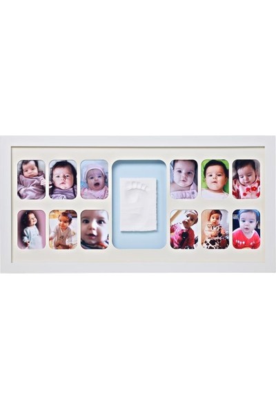 Baby Memory Prints 12 Aylık Çerçeve Beyaz Baby Memory Prints 12 Aylık Çerçeve Beyaz