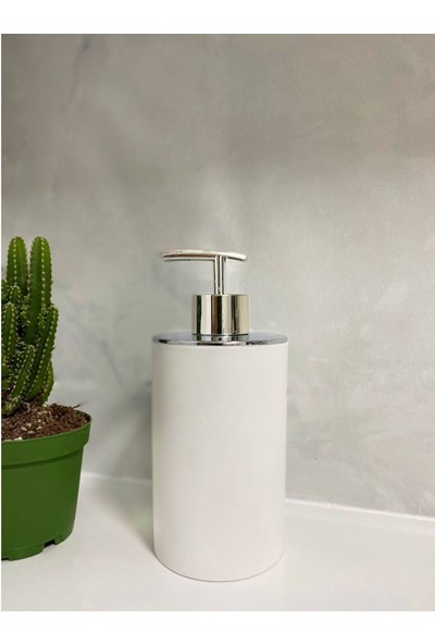 Dante Tamu Dante Sıvı Sabunluk Beyaz Akrilik Dante Tamu Dante Sıvı Sabunluk Beyaz Akrilik