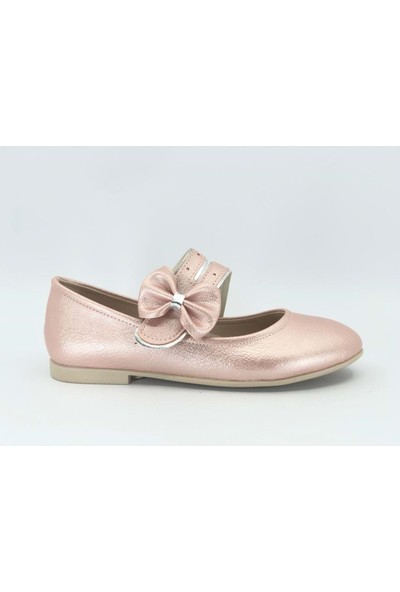 Kocamanlar Iremsu Kurdela Cırtlı Kız Çocuk Babet Ayakkabı