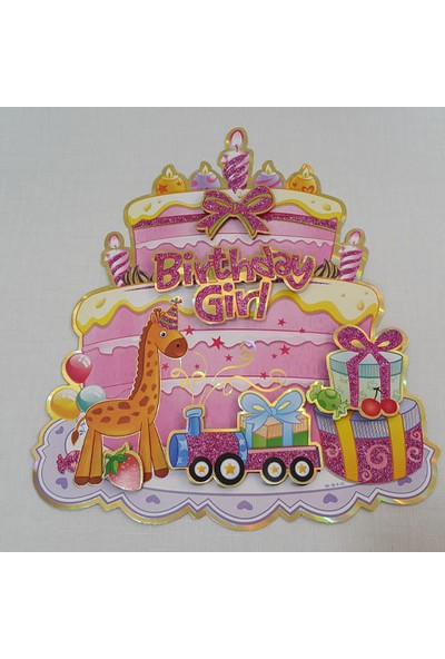 Kelebek Oyuncak Bırthday Temalı 3 Boyutlu Çift Yönlü Süsleme Kelebek Oyuncak Bırthday Temalı 3 Boyutlu Çift Yönlü Süsleme