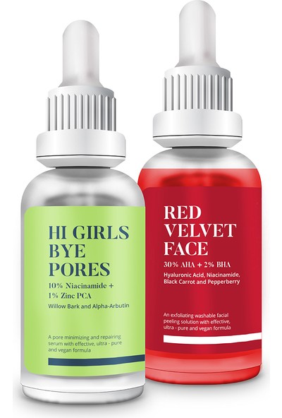 S’he Vec Gözenek Sıkılaştırıcı ve Sivilce, Siyah Nokta Önlemeye Yardımcı Bakım Seti