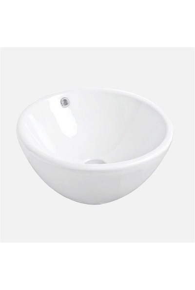 Güral Vit Nova Batarya Deliksiz Lavabo Çap 42 Beyaz Güral Vit Nova Batarya Deliksiz Lavabo Çap 42 Beyaz