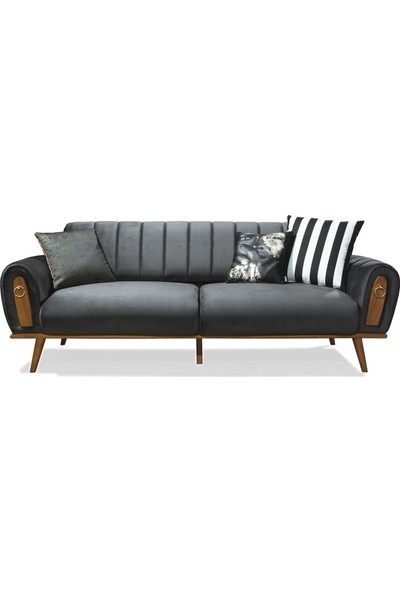 Dekorbizden Oslo Üçlü Koltuk