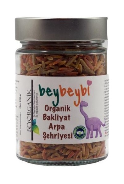 Beyorganik Beybeybi Organik Arpa Şehriye 200GR Beyorganik Beybeybi Organik Arpa Şehriye 200GR