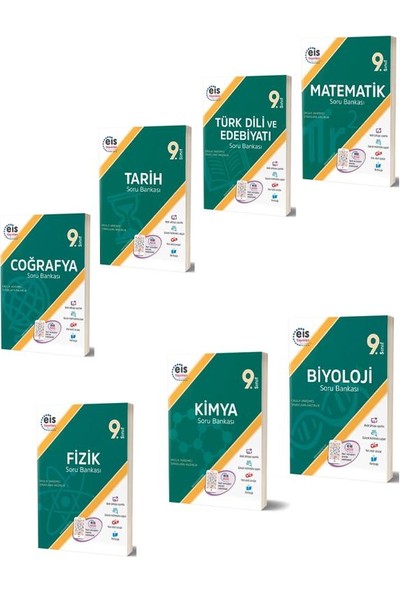Eis Yayınları 9. Sınıf Tüm Dersler Soru Bankası Seti (Ciltli) Eis Yayınları 9. Sınıf Tüm Dersler Soru Bankası Seti (Ciltli)