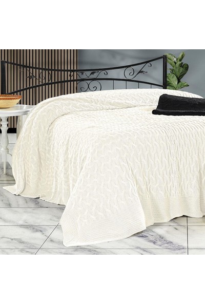 Emma Çift Kişilik Triko Battaniye (220 x 240 Cm)