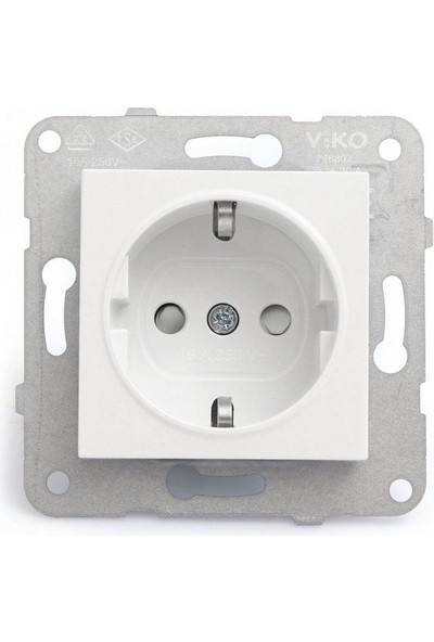 Viko K/m Beyaz Top Priz Mek+D/k