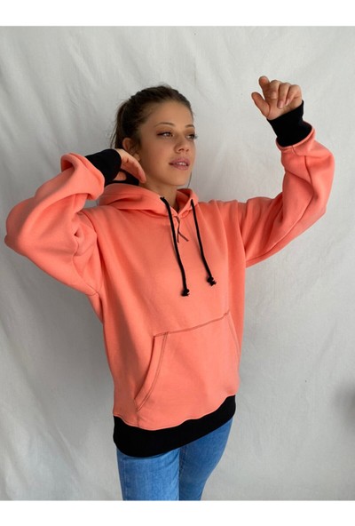 Tuğra Shop x Pembe Kalın Kapüşonlu