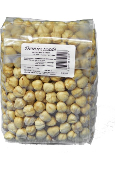 Demircizade Fındık Altın Sarısı 500 gr