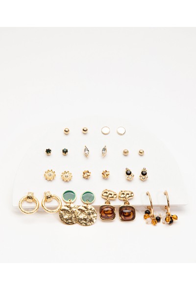 Penti Çok Renkli Daniela Küpe Set