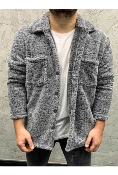 Insane Minds Cep Detaylı Pelüş Gömlek Insane Minds Cep Detaylı Pelüş Gömlek