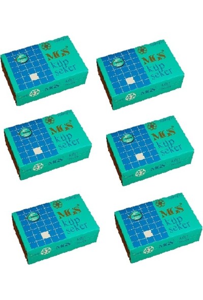 Mgs Küp Şeker 1000 gr 6 Adet Mgs Küp Şeker 1000 gr 6 Adet
