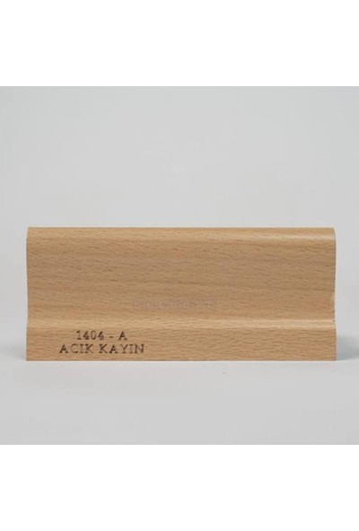 4 cm Süpürgelik Açık Kayın (2.5 Mt-1 Boy)