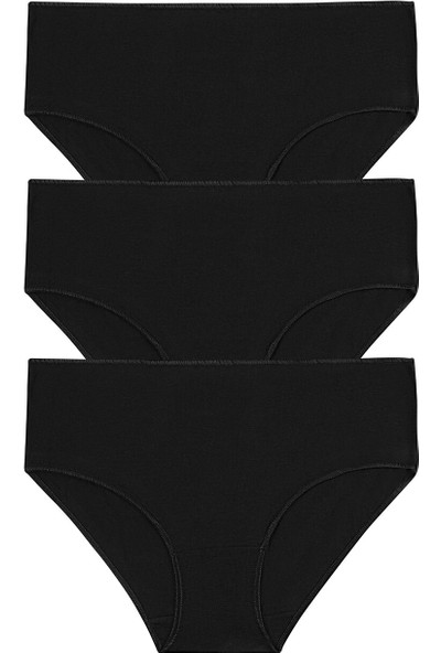 Suwen 3 Lü Paket Yüksek Bel Slip Külot Suwen 3 Lü Paket Yüksek Bel Slip Külot