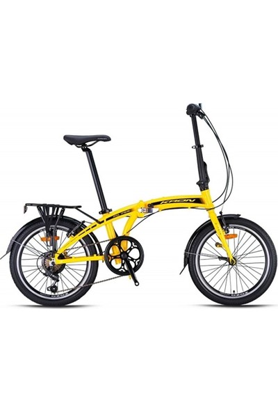 Kron FD750 20 Jantv 7 Vites Katlanır Bisiklet Sarı-Siyah Kron FD750 20 Jantv 7 Vites Katlanır Bisiklet Sarı-Siyah