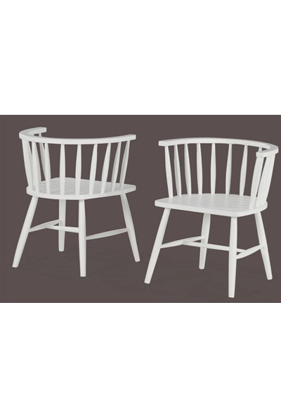 Metsan Mobilya & Aksesuar Omurga Sandalye Beyaz Metsan Mobilya & Aksesuar Omurga Sandalye Beyaz