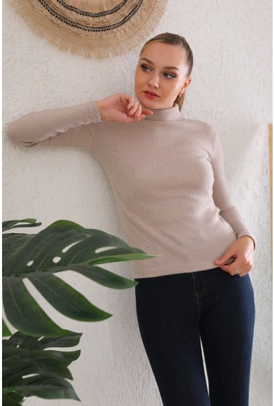 Durable Şardonlu Kaşkorse Boğazlı Kazak