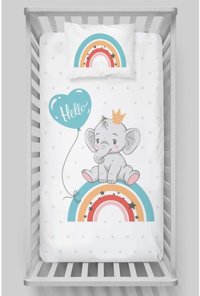 Mells Baby Organik Pamuk Saten Lastikli Bebek Çarşaf (60X120 15) Yastık Kılıfı (35X45) Mells Baby Organik Pamuk Saten Lastikli Bebek Çarşaf (60X120 15) Yastık Kılıfı (35X45)
