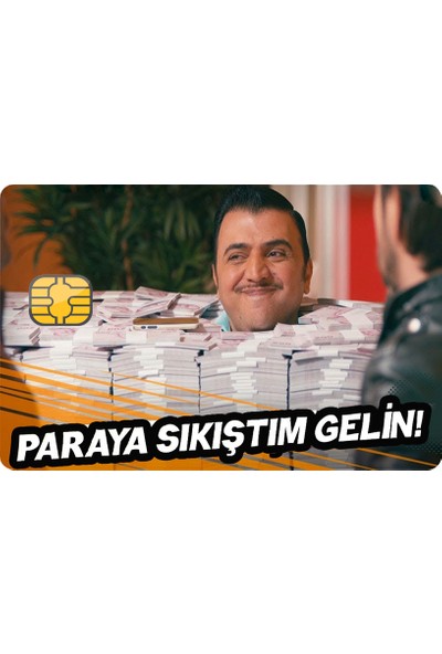 Gaccosh Kardeş Payı Hilmi Paraya Sıkıştım Tasarımlı Kart Kaplama Sticker Gaccosh Kardeş Payı Hilmi Paraya Sıkıştım Tasarımlı Kart Kaplama Sticker