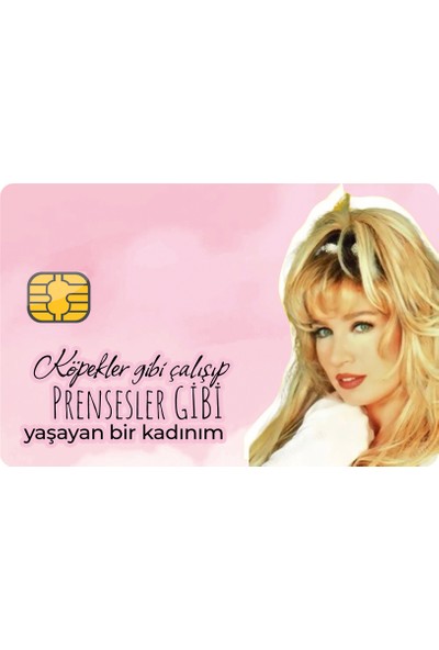 Gaccosh Seda Sayan Tasarımlı Kart Kaplama Etiketi Sticker Gaccosh Seda Sayan Tasarımlı Kart Kaplama Etiketi Sticker