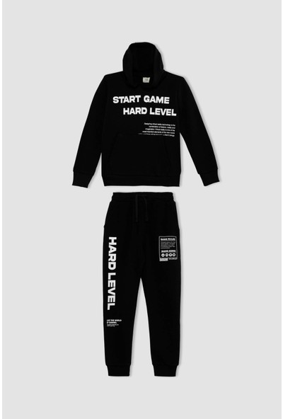 DeFacto Erkek Çocuk Regular Fit Uzun Kollu 2'li Takım X8166A622AU