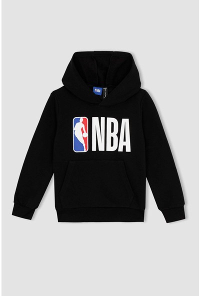 DeFacto Erkek Çocuk Defacto Fit Regular Fit Kalın Sweatshirt Kumaşı NBA Lisanslı Kapüşonlu Kanguru Cepli Sweatshirt Y3341A622AU DeFacto Erkek Çocuk Defacto Fit Regular Fit Kalın Sweatshirt Kumaşı NBA Lisanslı Kapüşonlu Kanguru Cepli Sweatshirt Y3341A622AU