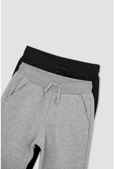 DeFacto Erkek Çocuk Regular Fit 2'li Pike Eşofman Altı Y3130A622AU
