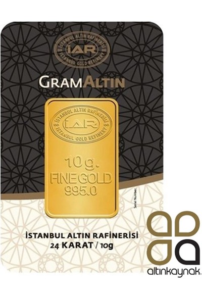 10 Gram 24 Ayar Altın 10 Gram 24 Ayar Altın