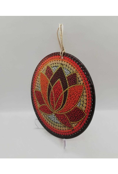 Denizin Ufku Lotus Çiçeği Tasarım Yapımı Cam Duvar Süsü 16 x 16 cm Denizin Ufku Lotus Çiçeği Tasarım Yapımı Cam Duvar Süsü 16 x 16 cm