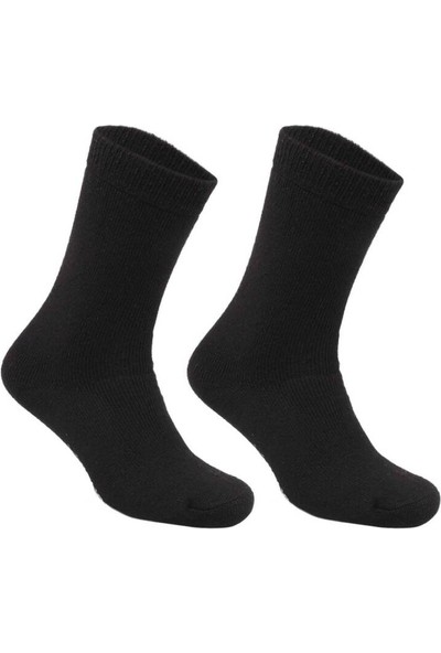 Sara Donna Kadın Lambs Wool Soket Çorap | Siyah Sara Donna Kadın Lambs Wool Soket Çorap | Siyah