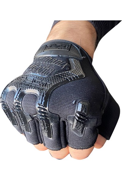 1107 Mechanix Parmaksız Eldiven Siyah 1107 Mechanix Parmaksız Eldiven Siyah