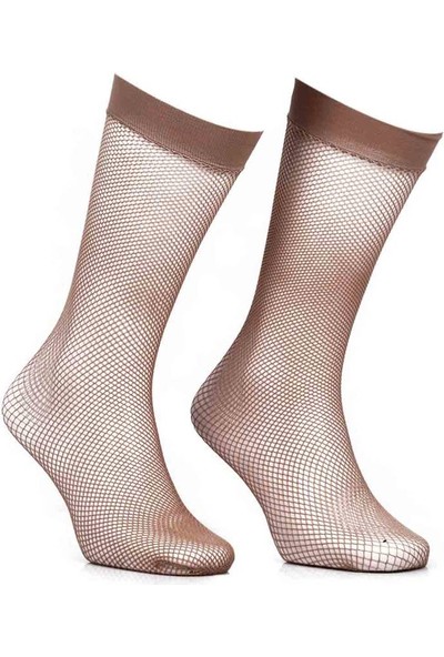 Moda İtaliana Italiana File Dizaltı Çorap Renk Seçenekli 1026 | Ten Moda İtaliana Italiana File Dizaltı Çorap Renk Seçenekli 1026 | Ten