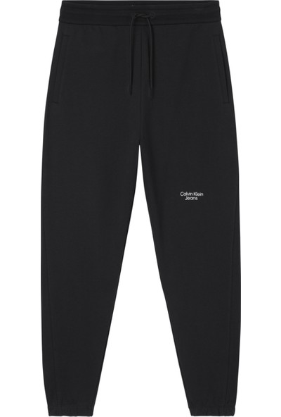 Calvin Klein Normal Siyah Erkek Eşofman Altı J30J320590-BEH_STACKED Logo Hwk Pan Calvin Klein Normal Siyah Erkek Eşofman Altı J30J320590-BEH_STACKED Logo Hwk Pan