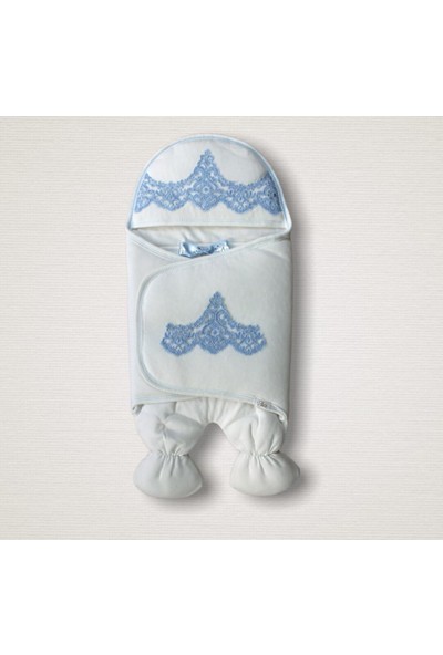 Kundak Fistolu Lüx Erkek Bebek Ayaklı Mavi PS9868