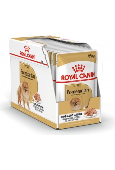 Royal Canin Pomeranian Yetişkin Köpek Pouch 85 gr x 6 Adet Royal Canin Pomeranian Yetişkin Köpek Pouch 85 gr x 6 Adet