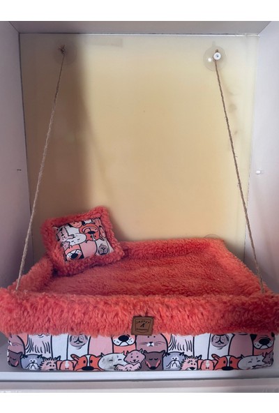 Cama Asılan Kedi Yatağı Cama Asılan Kedi Yatağı