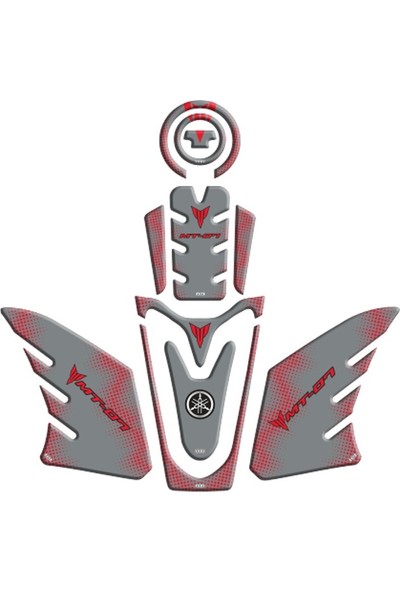 Gogo Premium MT07 2021 Tank Pad Set 005 Gogo Premium MT07 2021 Tank Pad Set 005