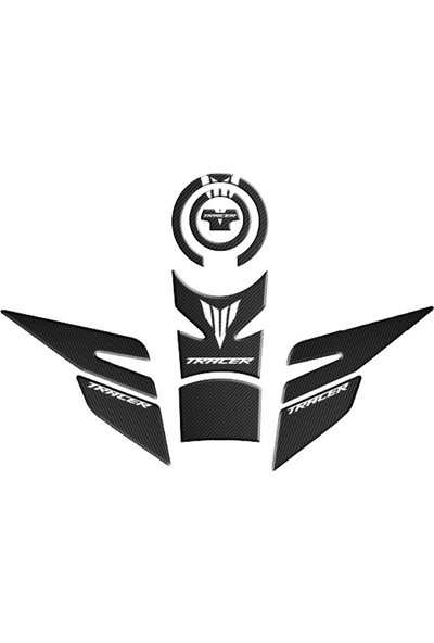 Gogo Premium MT09 Tracer Tank Pad Set 004 Gogo Premium MT09 Tracer Tank Pad Set 004