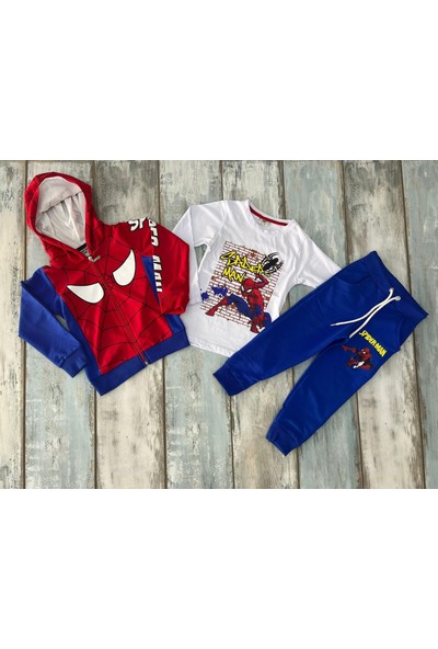 Derya Bebek Butik Erkek Eşofman Takımı 3'lü Spiderman Derya Bebek Butik Erkek Eşofman Takımı 3'lü Spiderman