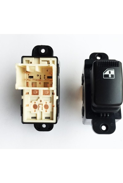 Electrotech Cam Düğmesi Hyundaı H-100 Kmy 04- Sağ Ön Tekli (1 Tuş)-7 Fiş WS-109