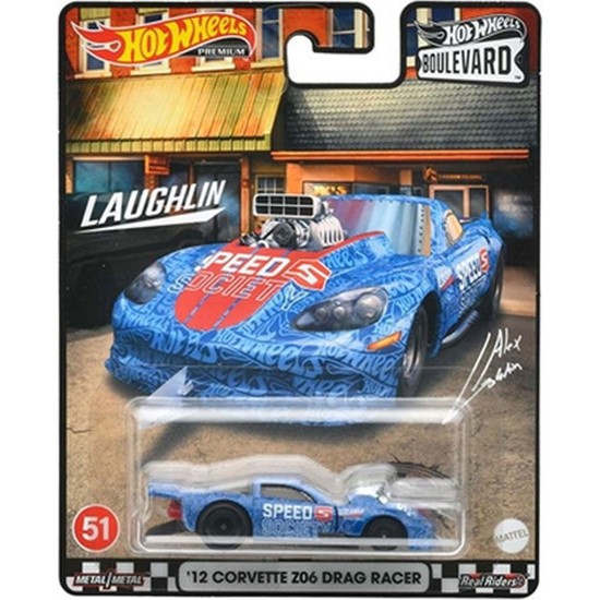 Mattel Hot Wheels Boulevard Premium 12 Corvette Z06 Drag Fiyatı
