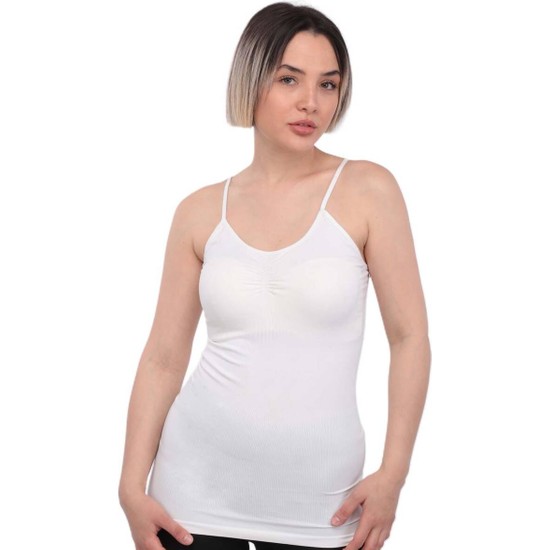 Layza Form Dikişsiz Atlet 14006 | Beyaz Fiyatı - Taksit Seçenekleri